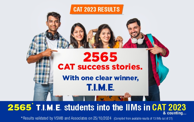T.I.M.E. CAT 2025 / CAT 2026 Exam Prep | Online & Classroom Programs