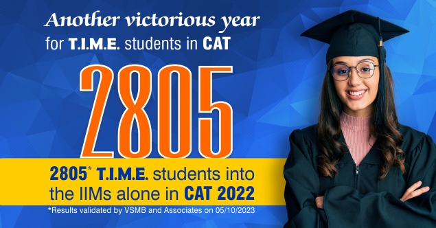 T.I.M.E. CAT 2025 / CAT 2026 Exam Prep | Online & Classroom Programs ...
